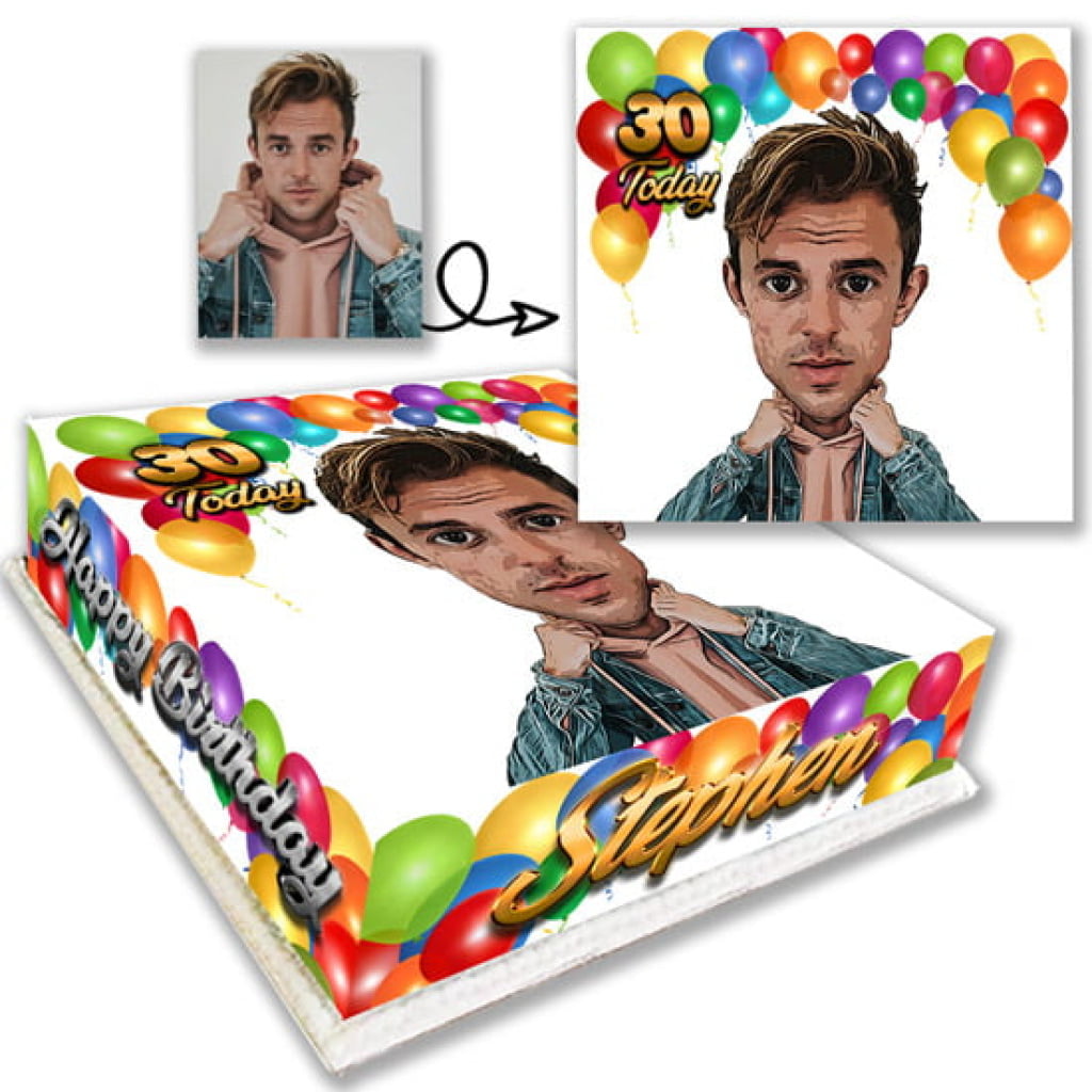 Cartoonize Cake - Eat Your Photo