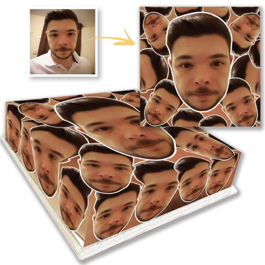 Crazy Face Birthday Cake - Eat Your Photo