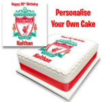 Liverpool FC Cake Topper Square - Eat Your Photo