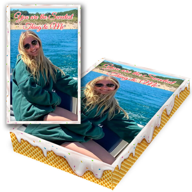 Personalised Card Cakes Delivered - Eat Your Photo